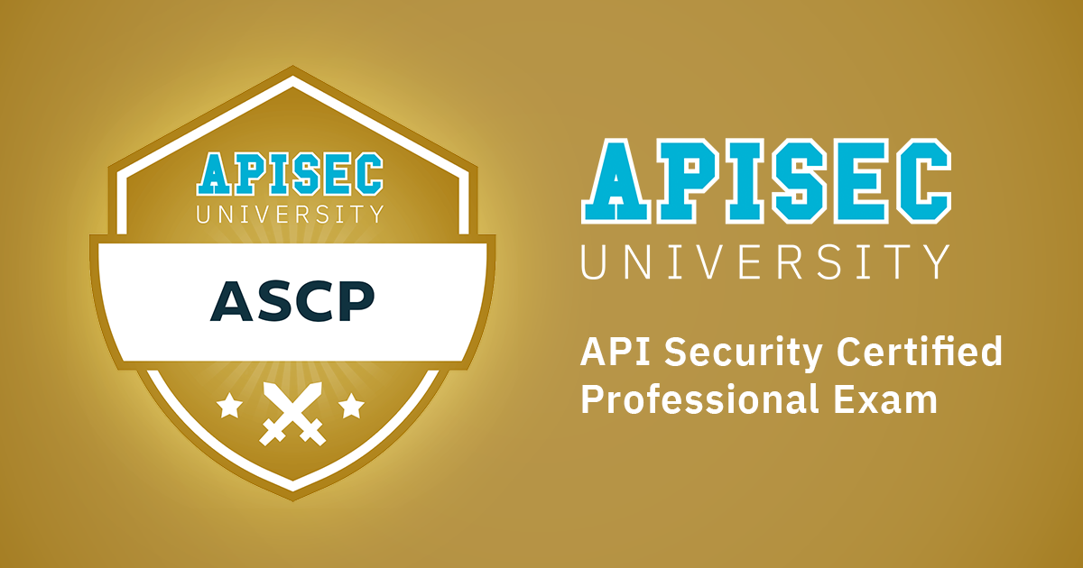 API Security Certified Professional Exam