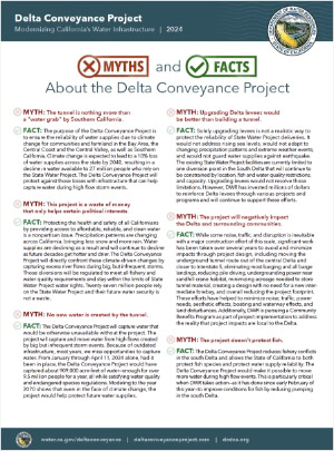 About the Delta Conveyance Project