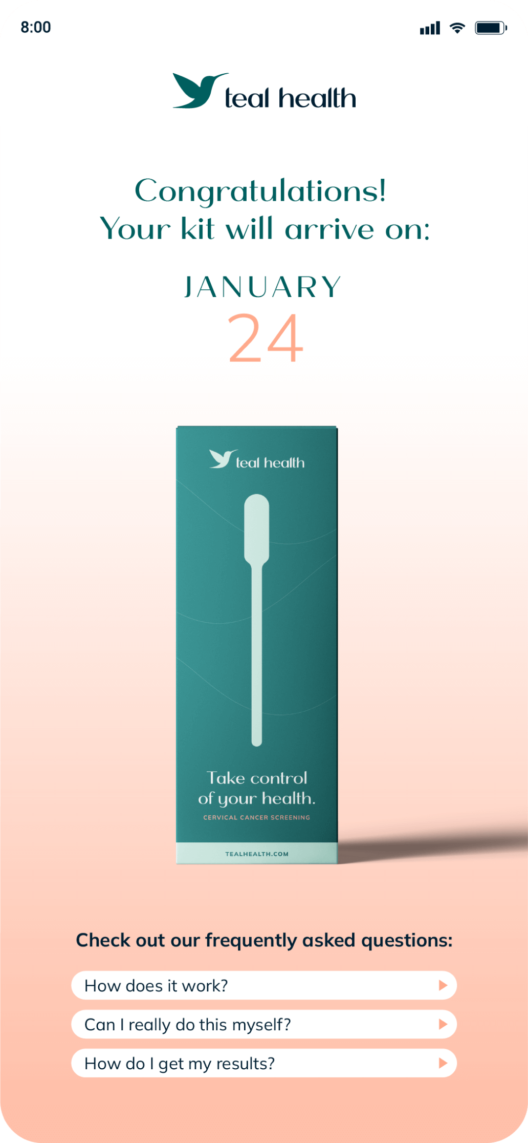 Teal Health | At-Home Cervical Cancer Screening