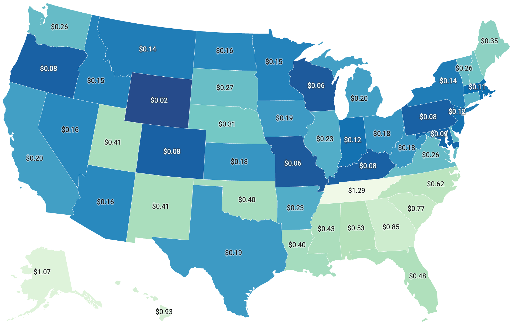 Alcohol Tax By State 2023 Alcohol Tax By State 2023