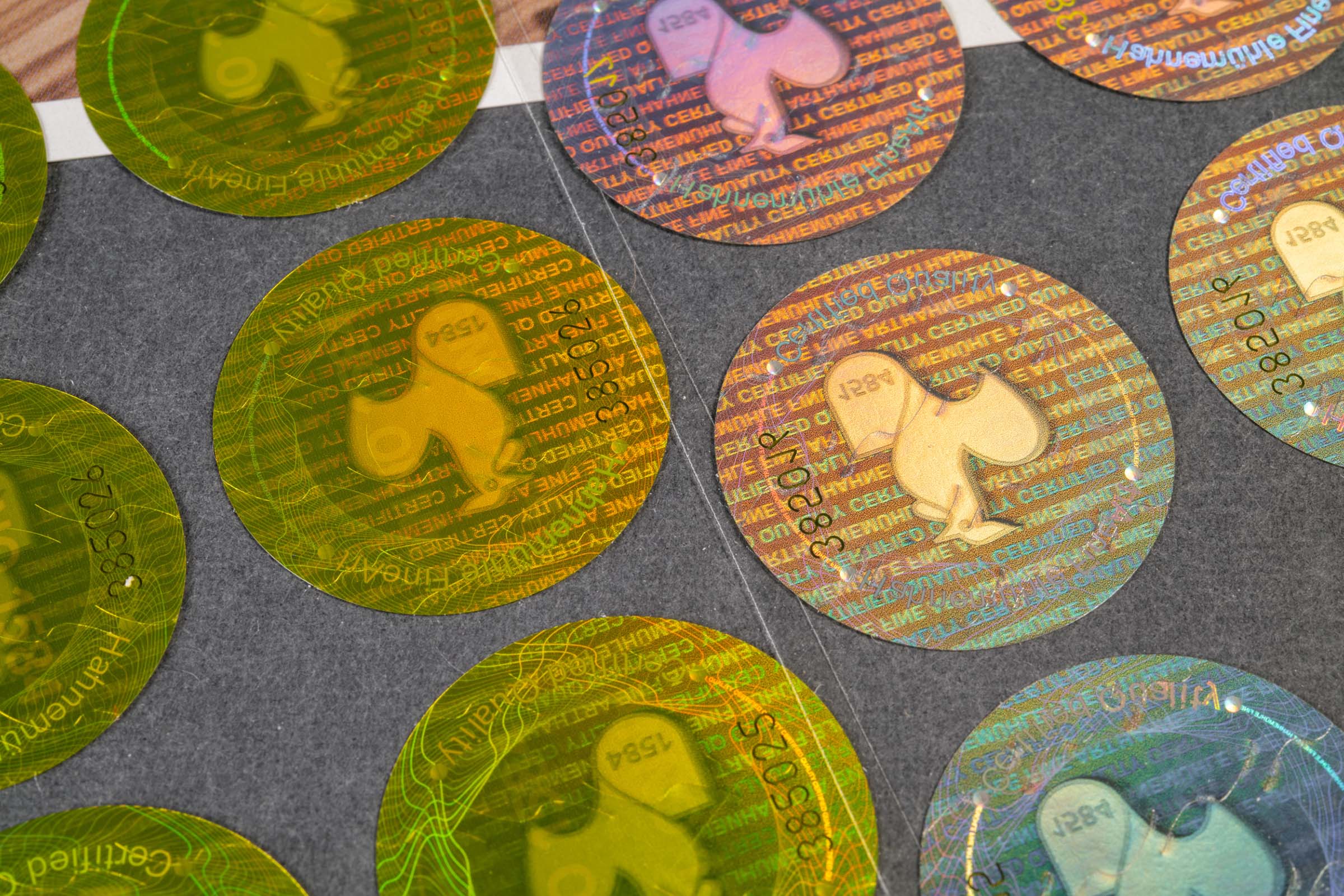 Certificates of Authenticity – Brooklyn Editions