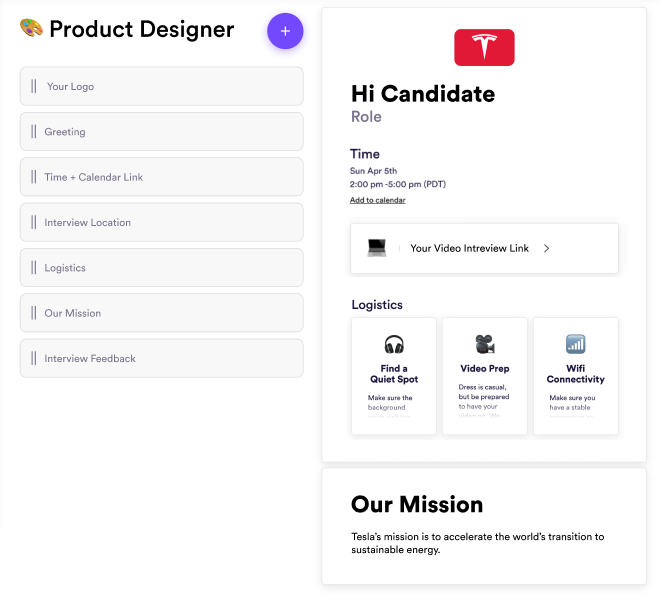 Guide - A Virtual Candidate Experience