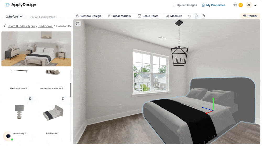 Top Five Time-Saving Virtual Staging Tips Using Apply Design App