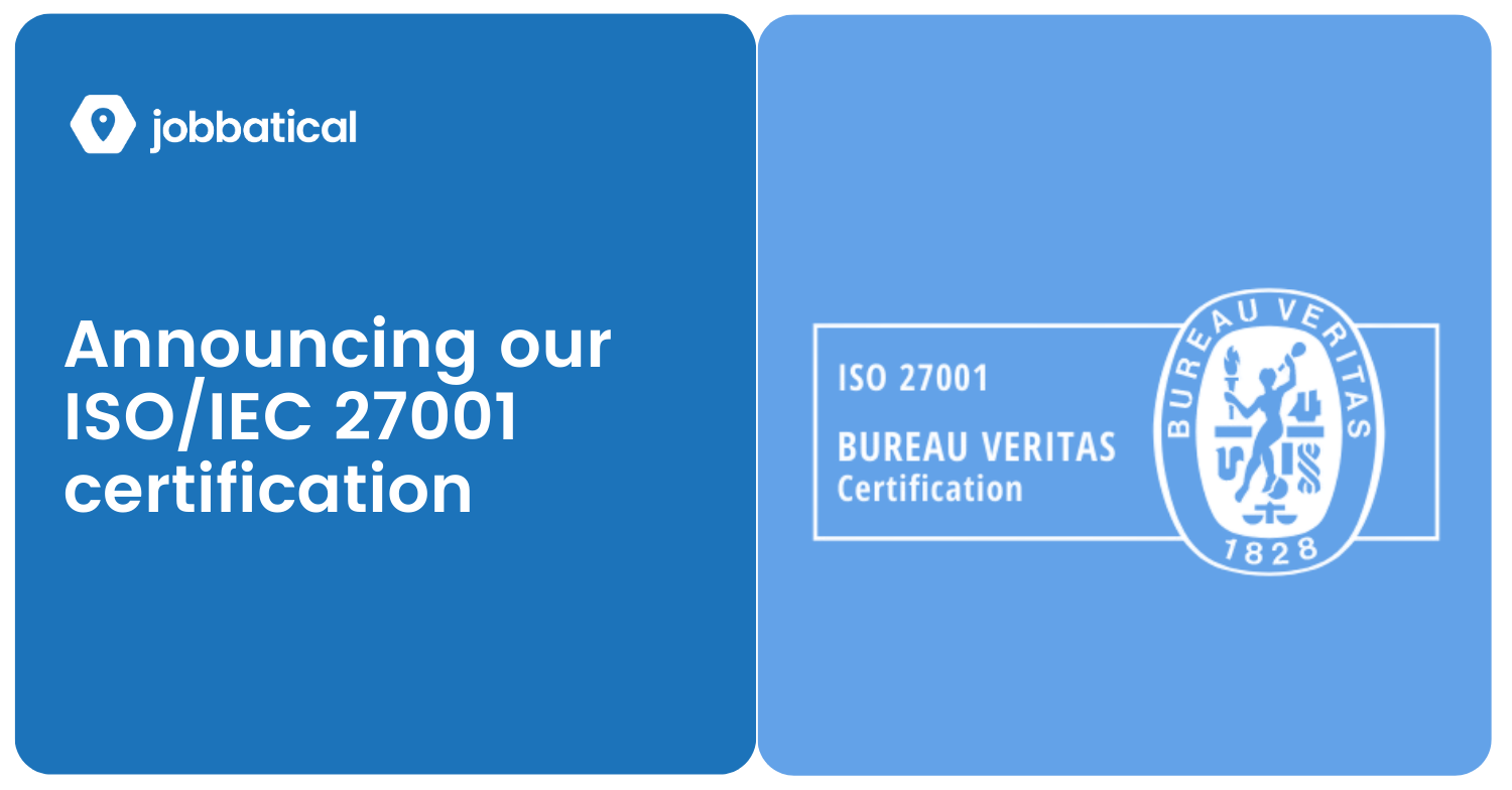 Announcing our ISO/IEC 27001 certification