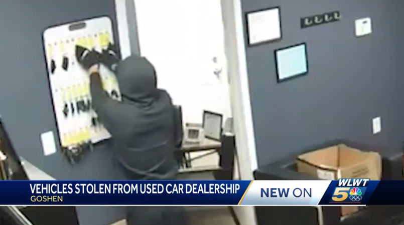 In a recent luxury car theft, the ease of access for the thief was ...