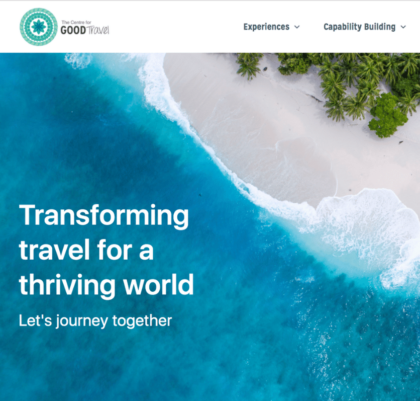The Centre for GOOD Travel - Regenerative & Responsible Tourism