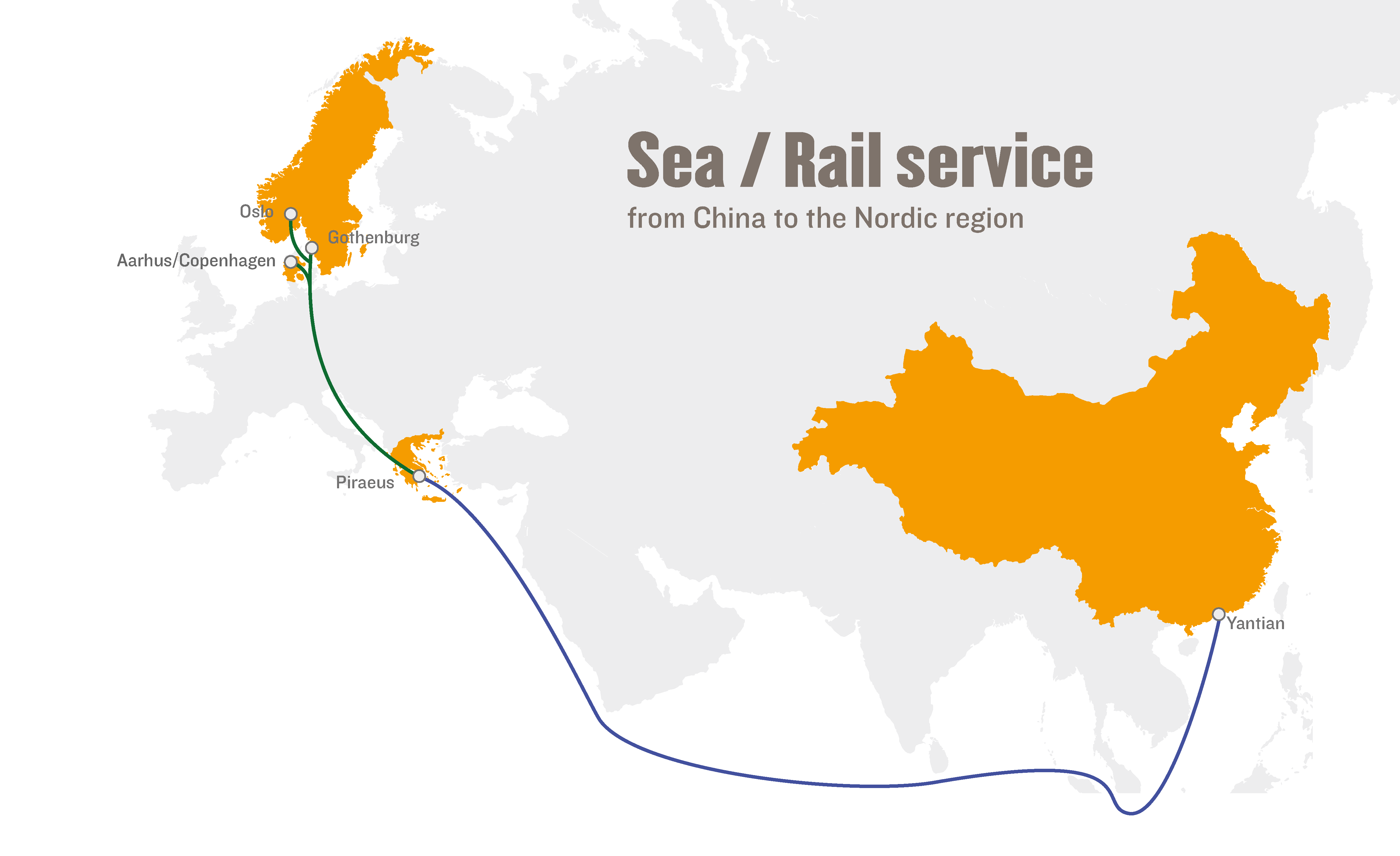 Nordicon’s New Multimodal Service Connects Nordic Countries and China ...