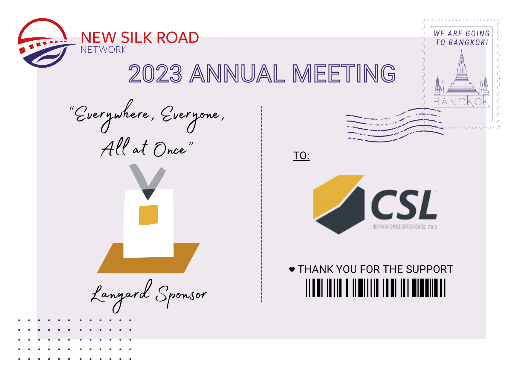 Sponsor Announcement: CSL Poland