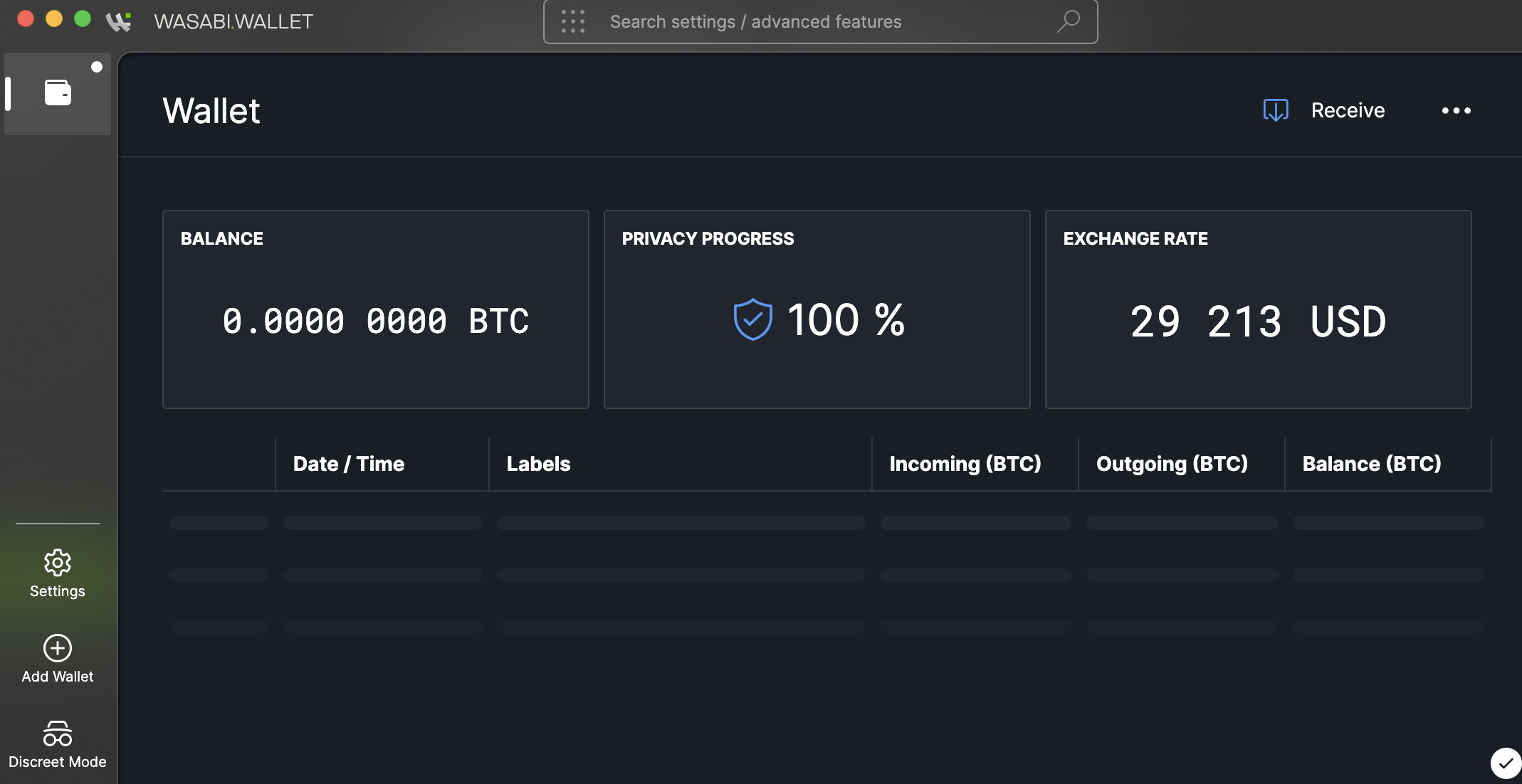 Yada | Wasabi Wallet Review