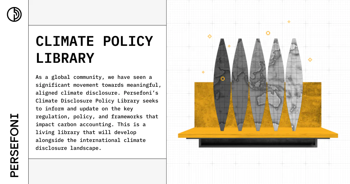 Climate Policy Library - Persefoni