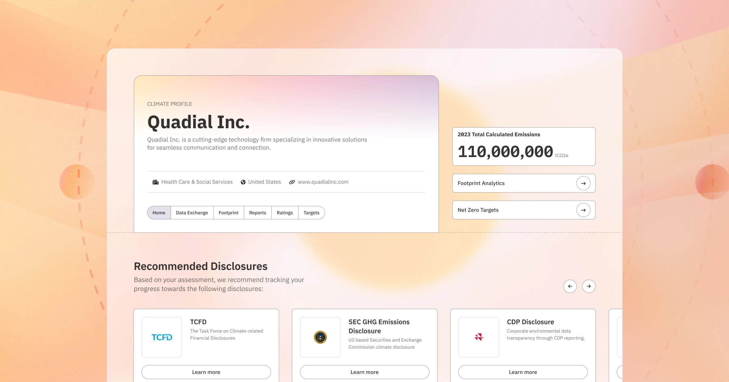 Persefoni – Climate Management & Carbon Accounting Platform