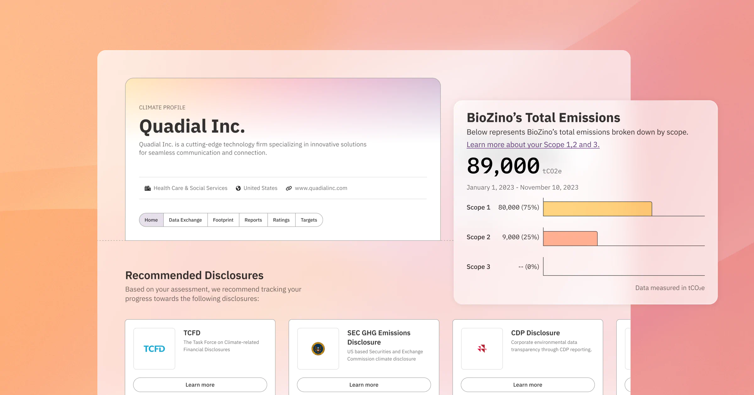 Investor GHG Emissions Reporting | Persefoni