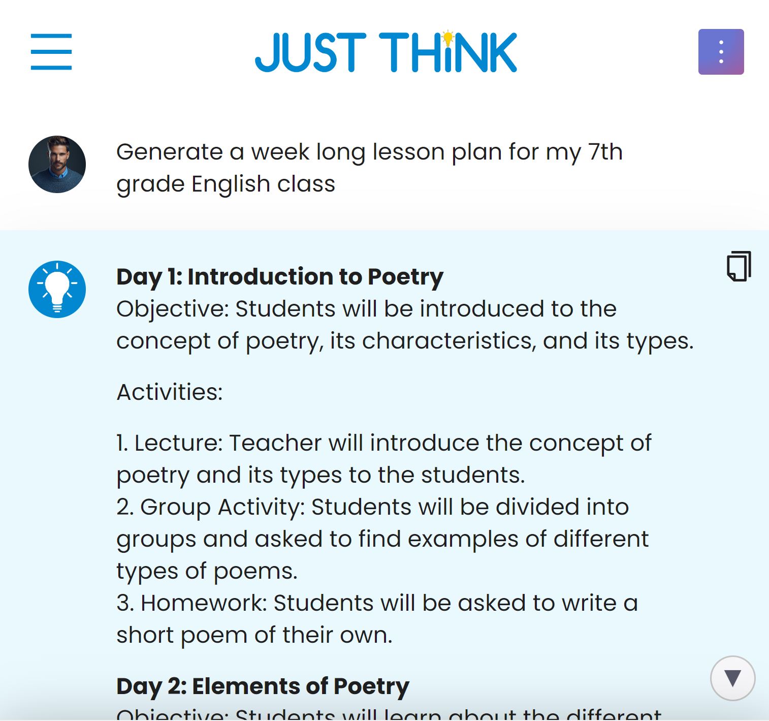Generative AI Chat, Text to Speech, AI Art & Video | Just Think