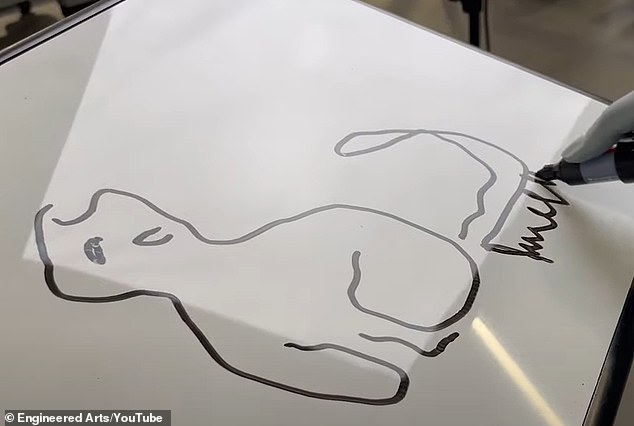 Advanced Humanoid Robots Can Now Draw - Just Think AI