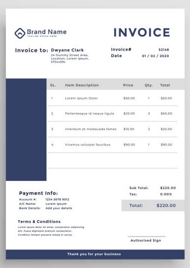 Top 3 Most Effective E-commerce Invoice Templates - Just Think AI