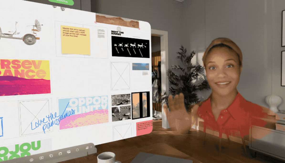 Apple Unveils Groundbreaking Spatial Personas for Vision Pro Headset ...