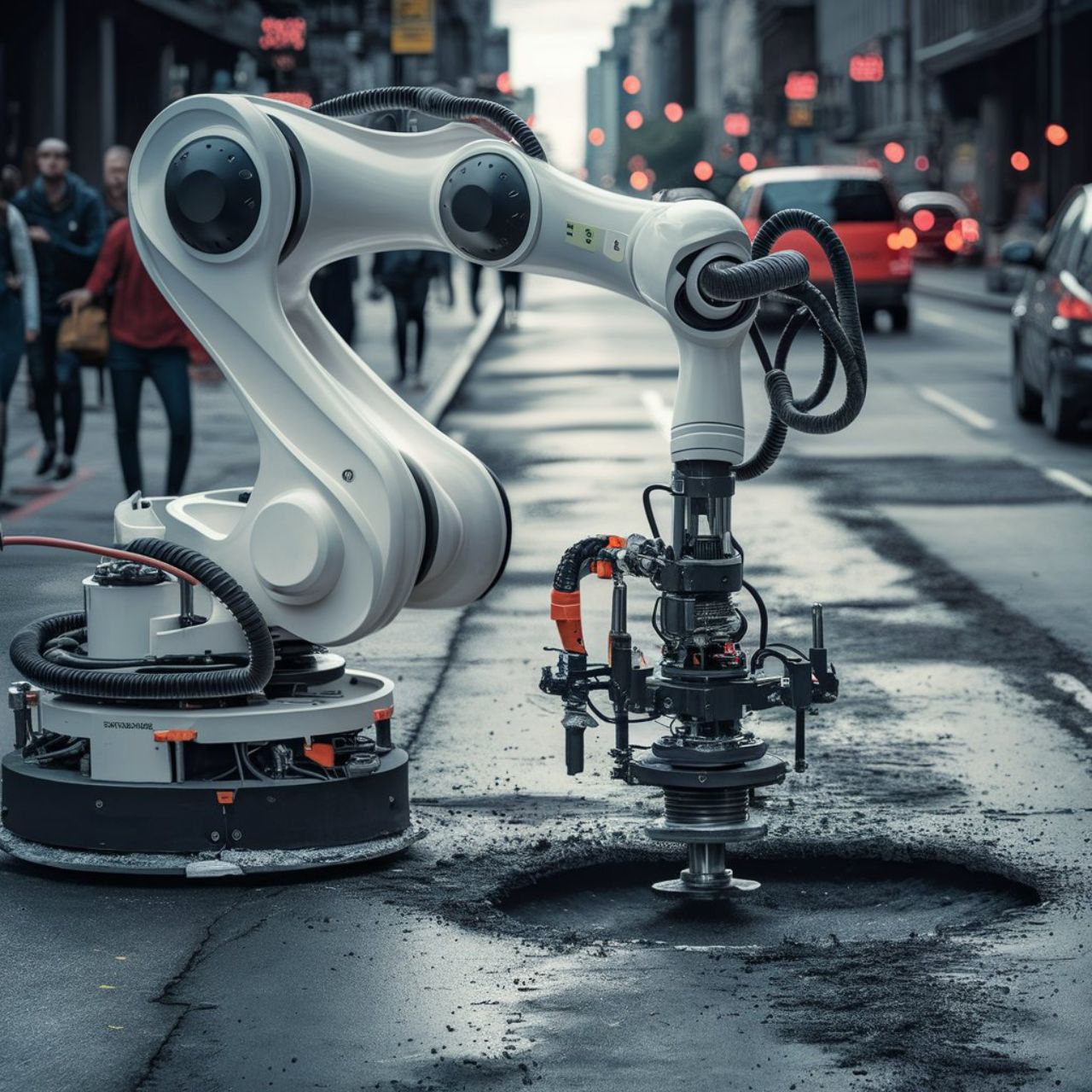 AI-Powered Autonomous Road Repair Robots - Just Think AI