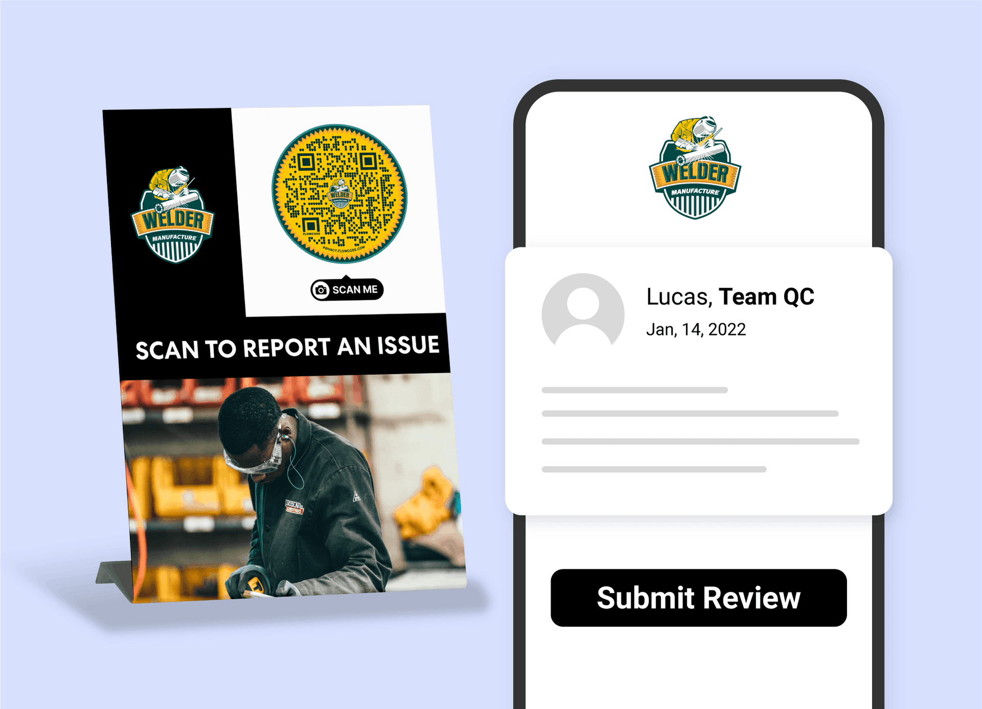 Dynamic QR Code Generator for Manufacturing Businesses | Flowcode