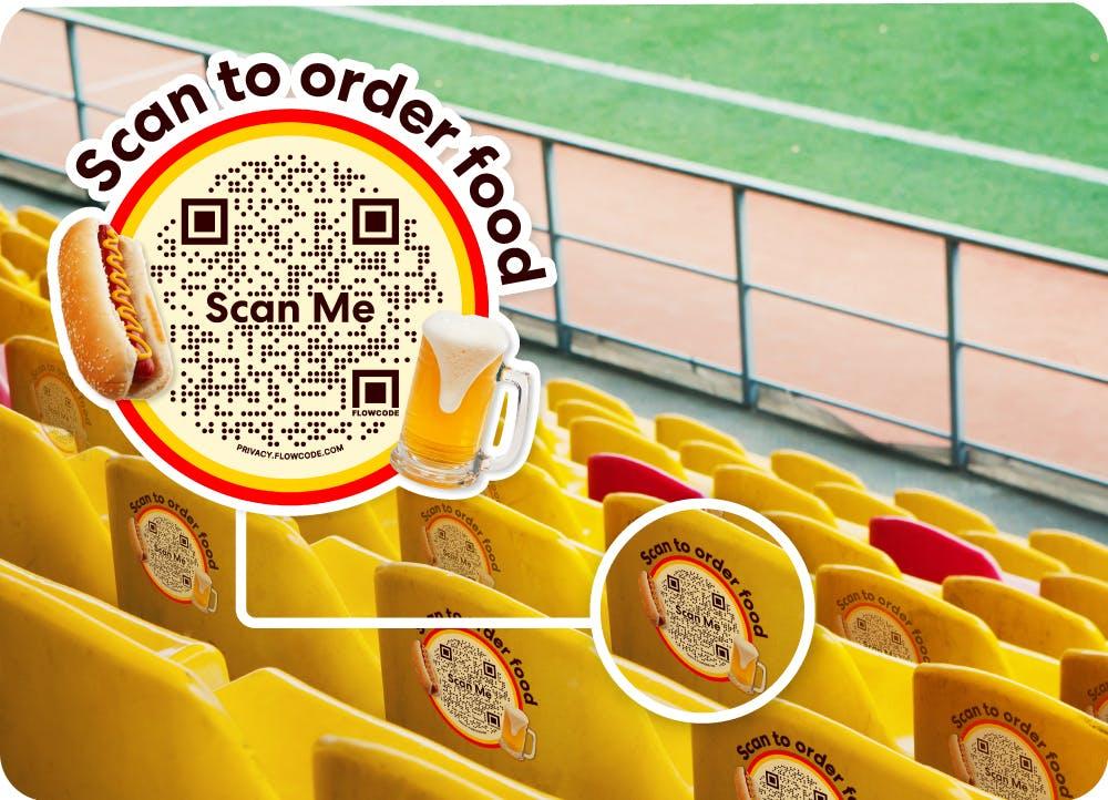 Dynamic QR Code Generator on Seats for Venues | Flowcode