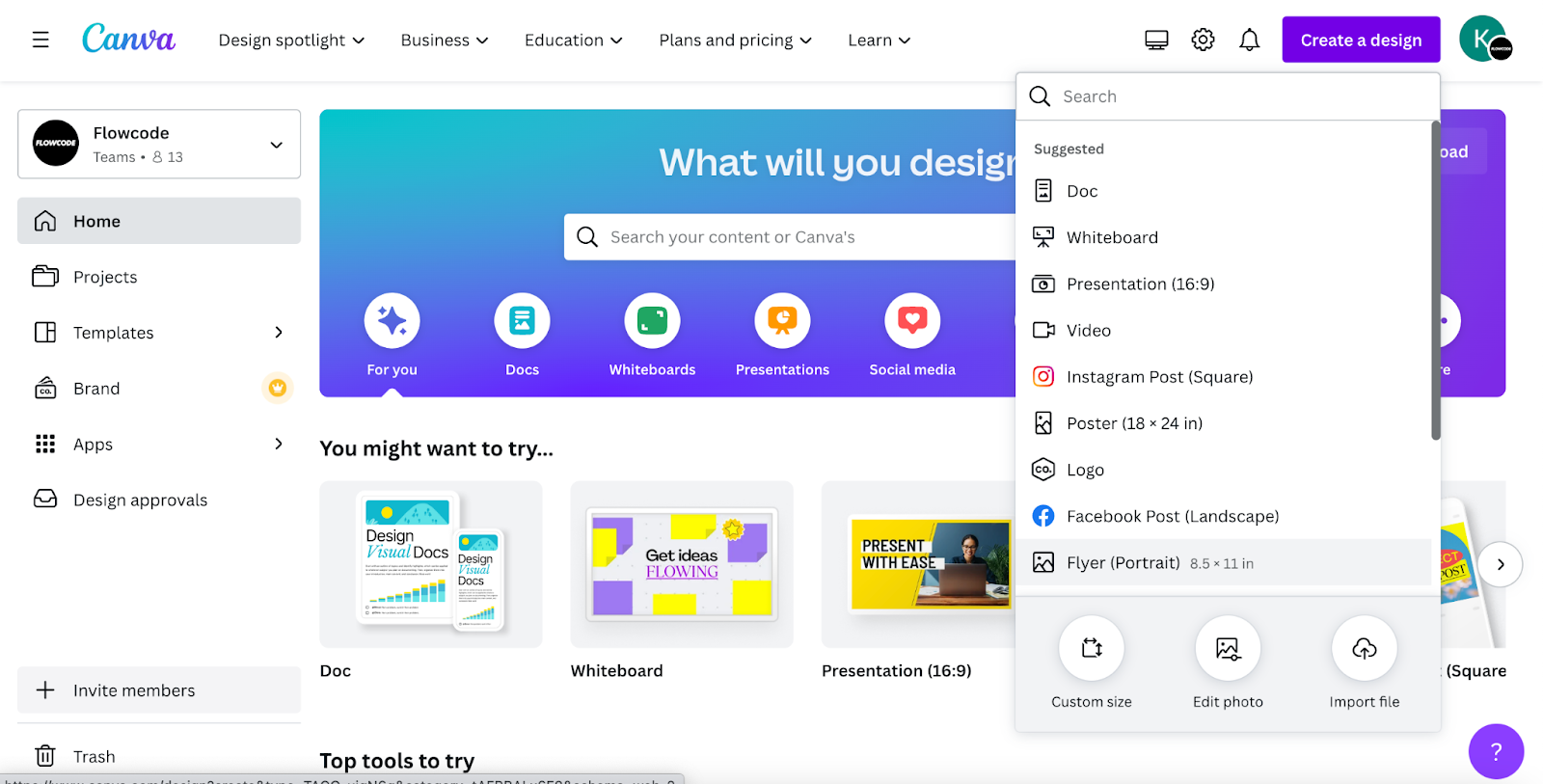 How To Format & Print Your Flowcode with Canva