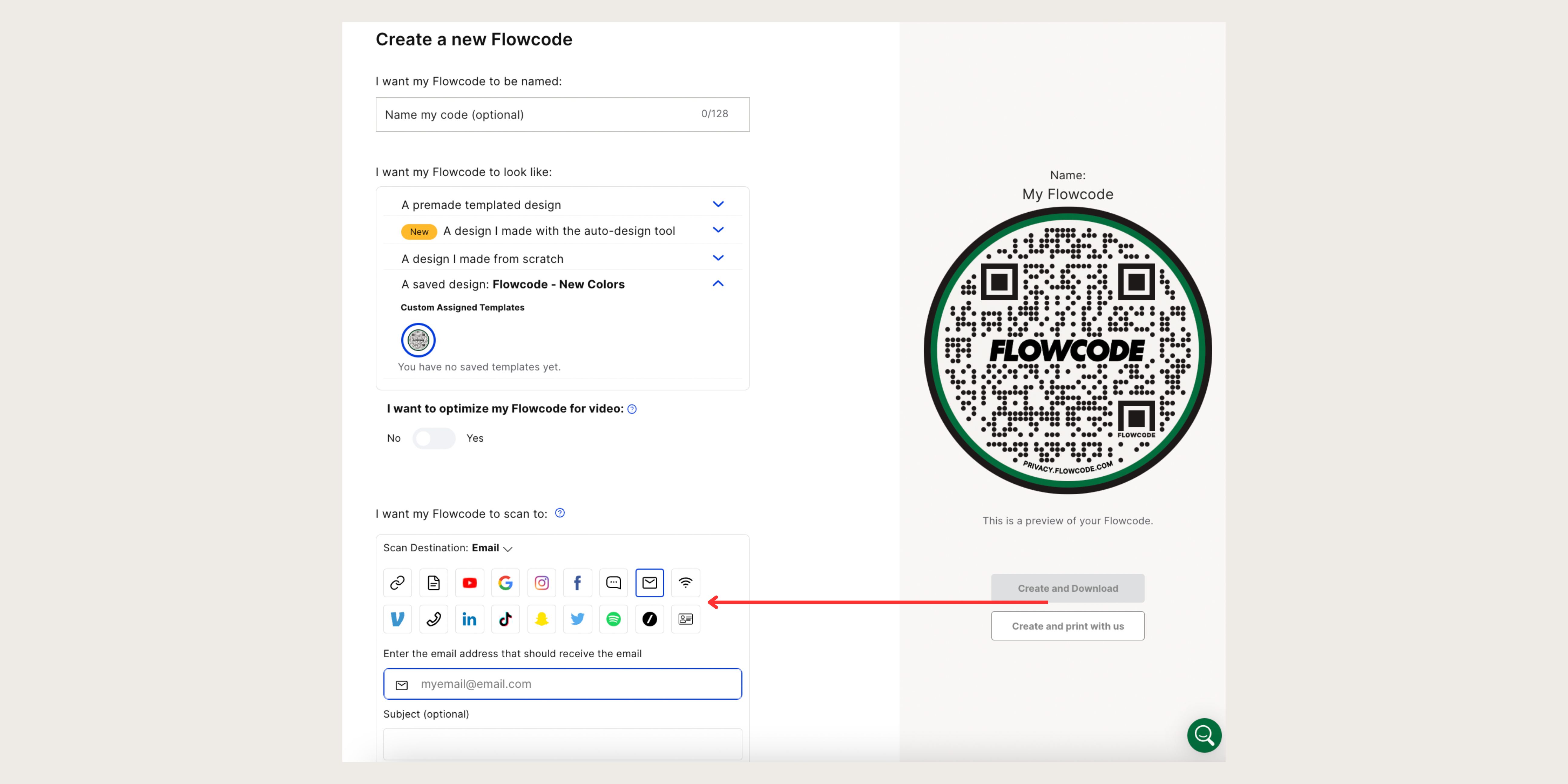 How to Connect a QR Code to an Email