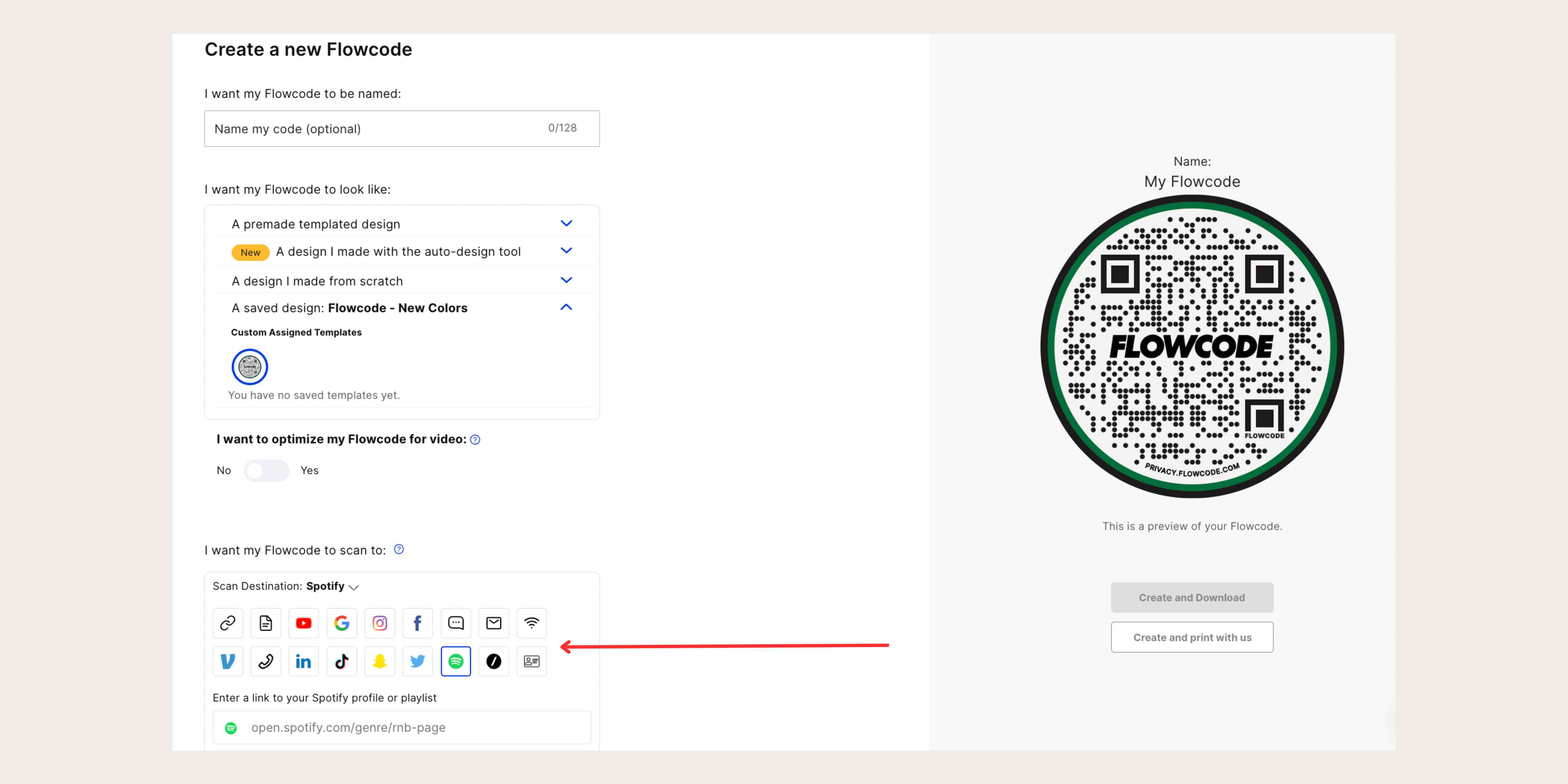 How to Connect a QR Code to your Spotify