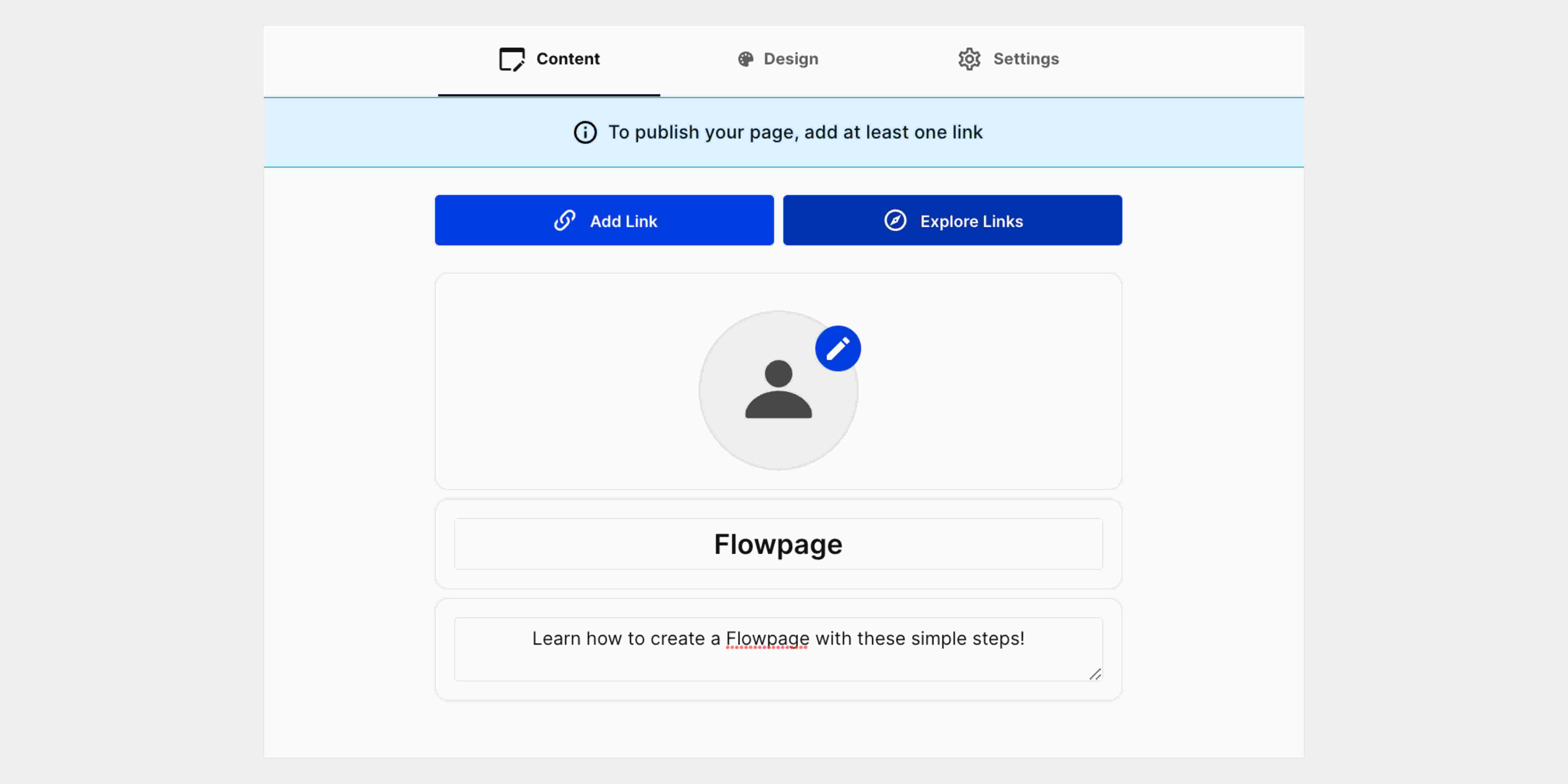Flowcode Onboarding: Exploring Flowpage