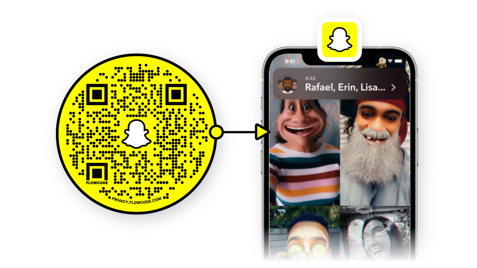 How to Connect a QR Code to your Snapchat