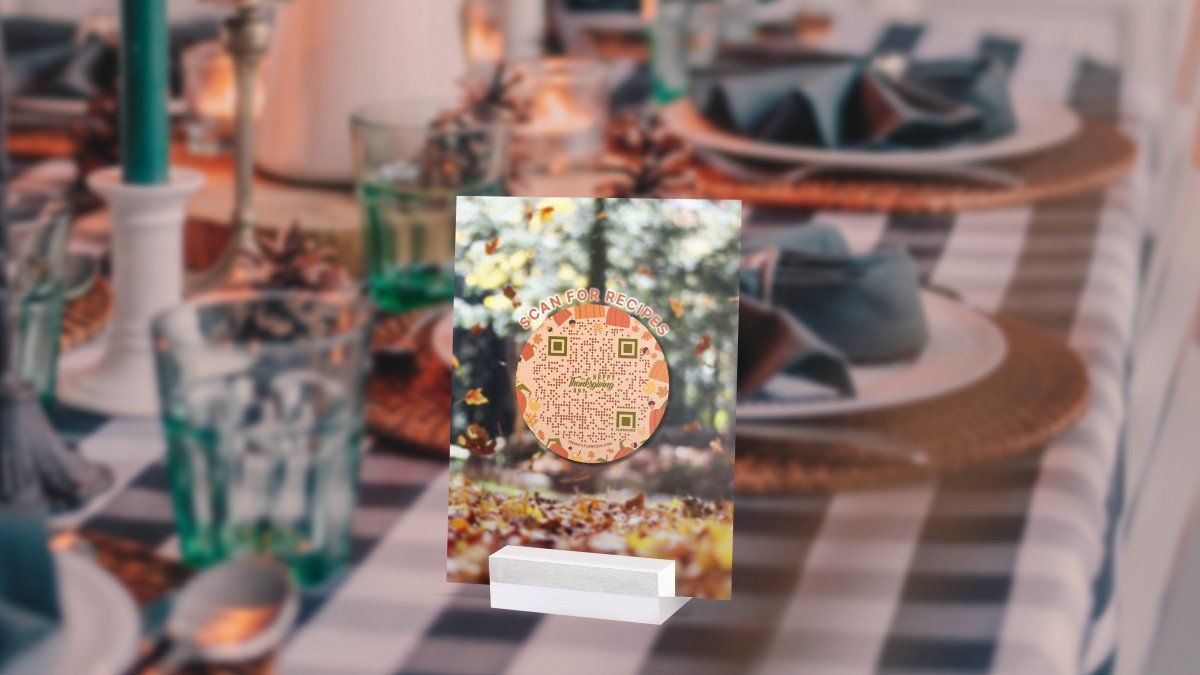 How to Use QR Codes to Celebrate Thanksgiving