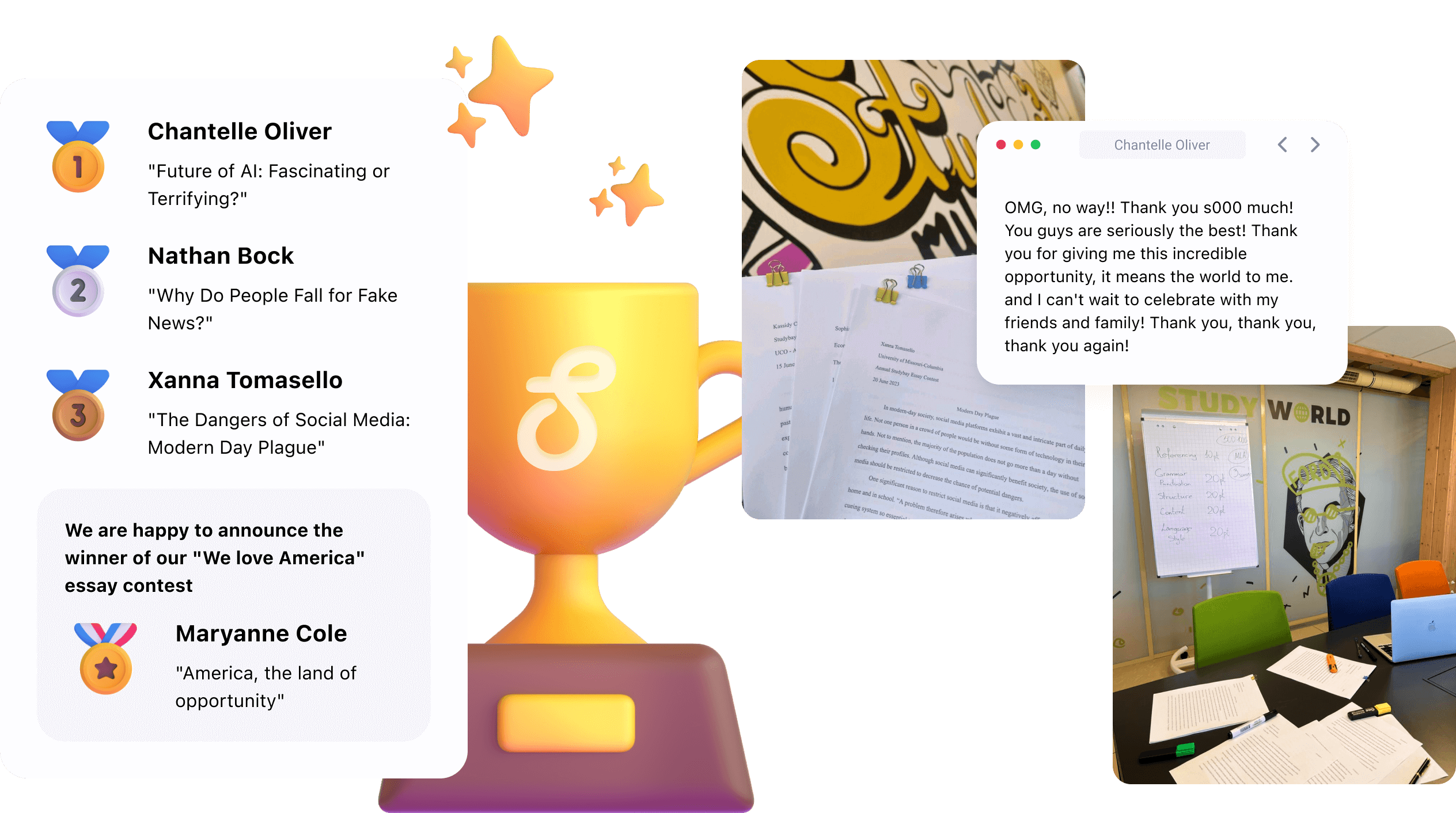 Studybay Essay Contest Prize Fund $1500 Essay Competition Scholarship 2024