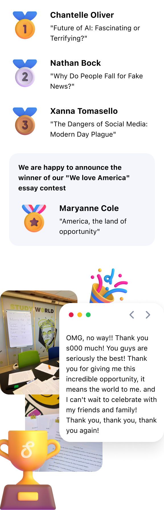 Studybay Essay Contest Prize Fund $1500 Essay Competition Scholarship 2024