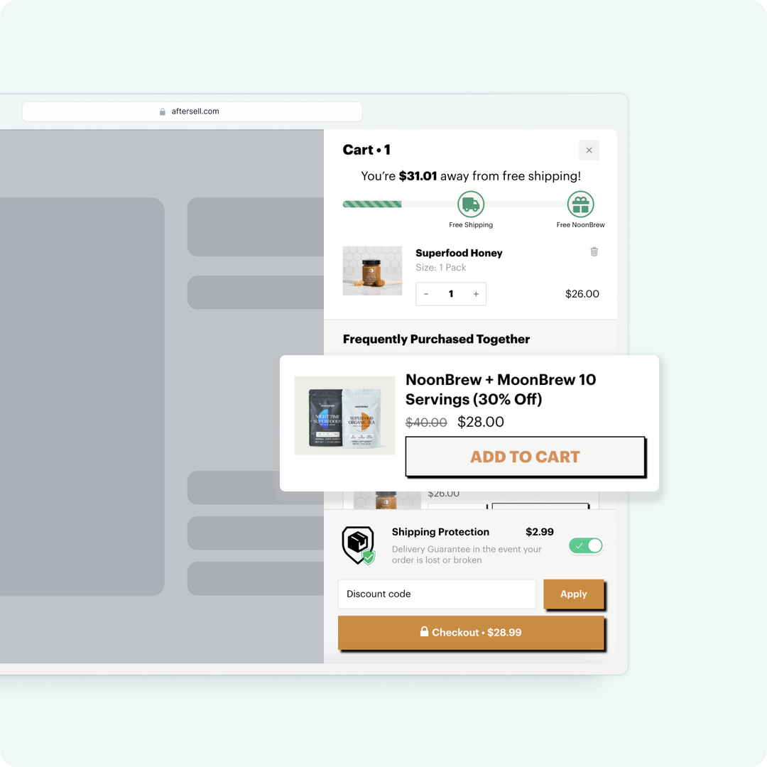 Shopify Cart Drawer App | UpCart