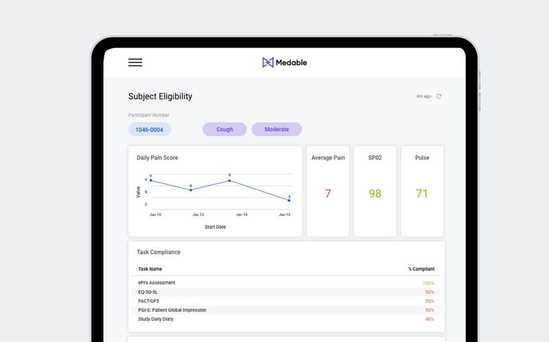 Medable Clinical Research Platform Powering Speed Scale and Access