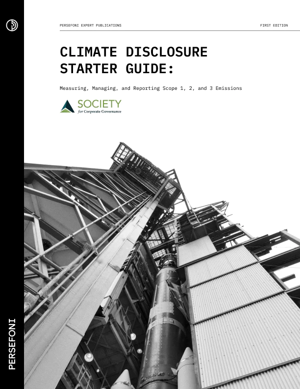 The Climate Disclosure Starter Guide - Persefoni