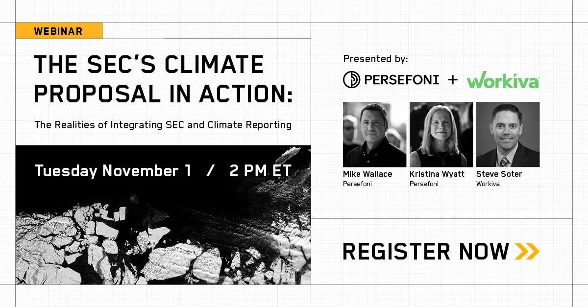 The SEC’s Climate Proposal in Action: Webinar Recap - Persefoni - Persefoni