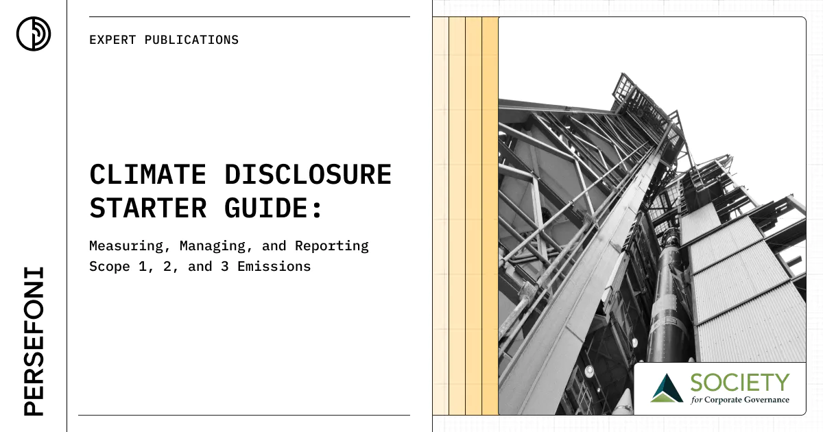The Climate Disclosure Starter Guide - Persefoni