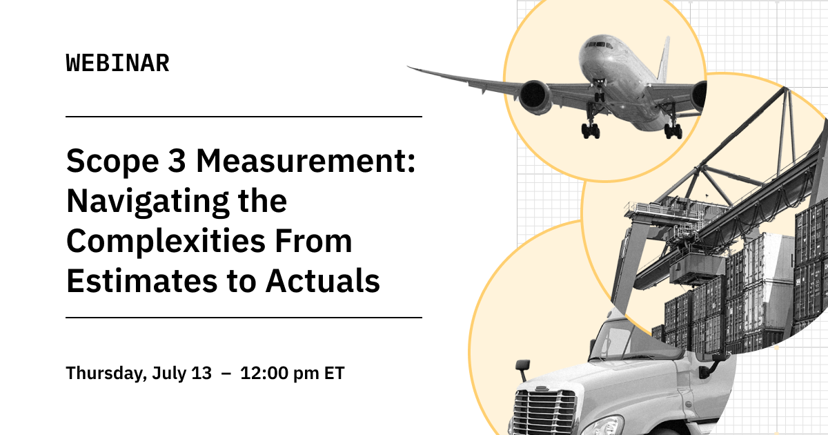 Scope 3 measurement: navigating the complexities from estimates to ...