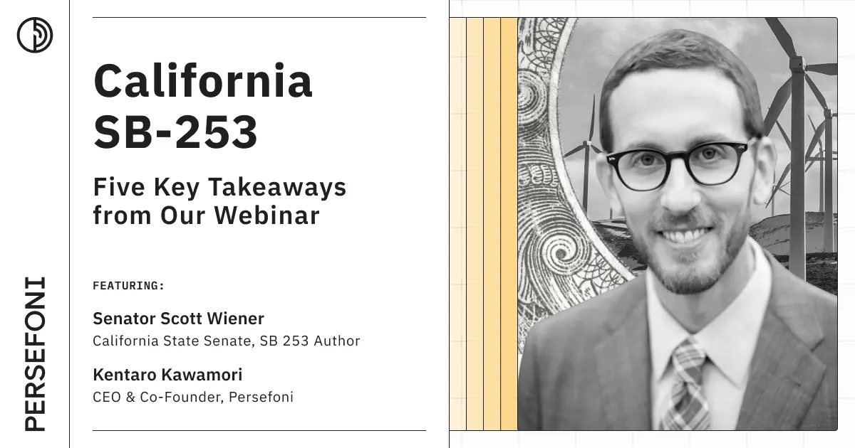 California SB 253: Five Key Takeaways from Our Webinar - Persefoni