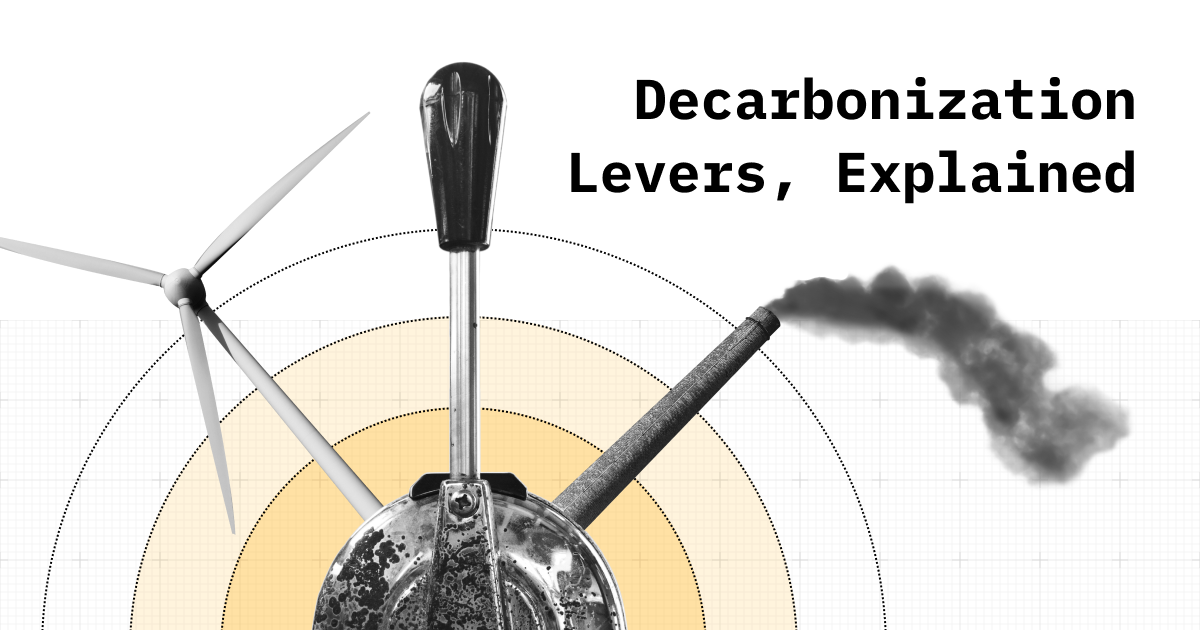 Decarbonization Levers, Explained - Persefoni