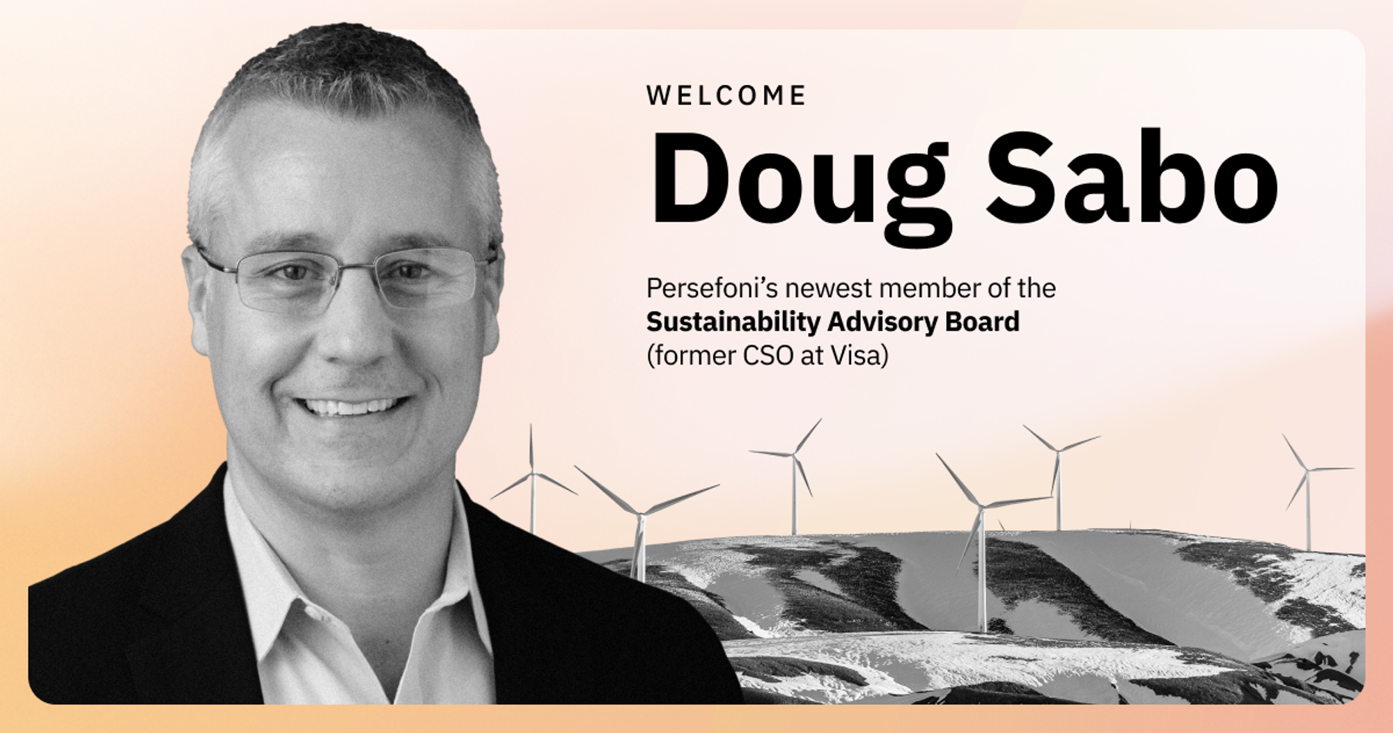 Persefoni announces former Visa Chief Sustainability Officer Douglas ...