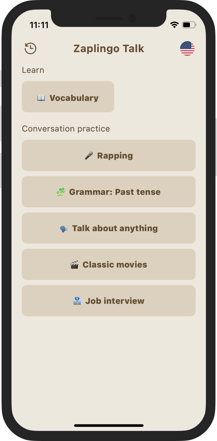 Zaplingo for iPhone and Android