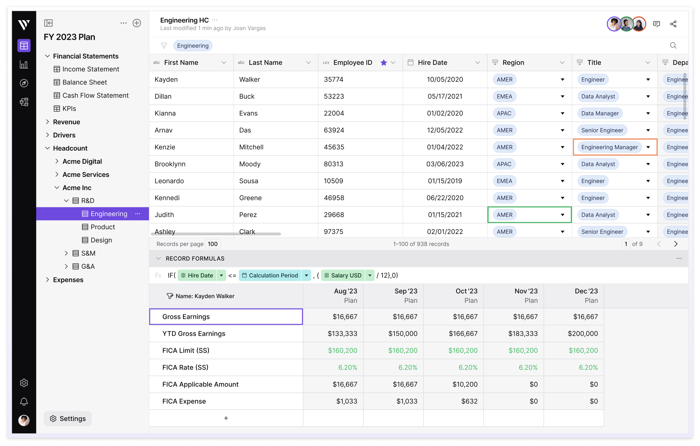 Vareto Headcount Planning Software | For Strategic Hiring Decisions