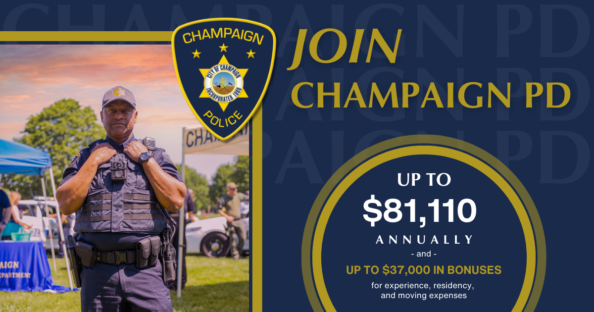 Join the Champaign Police Department