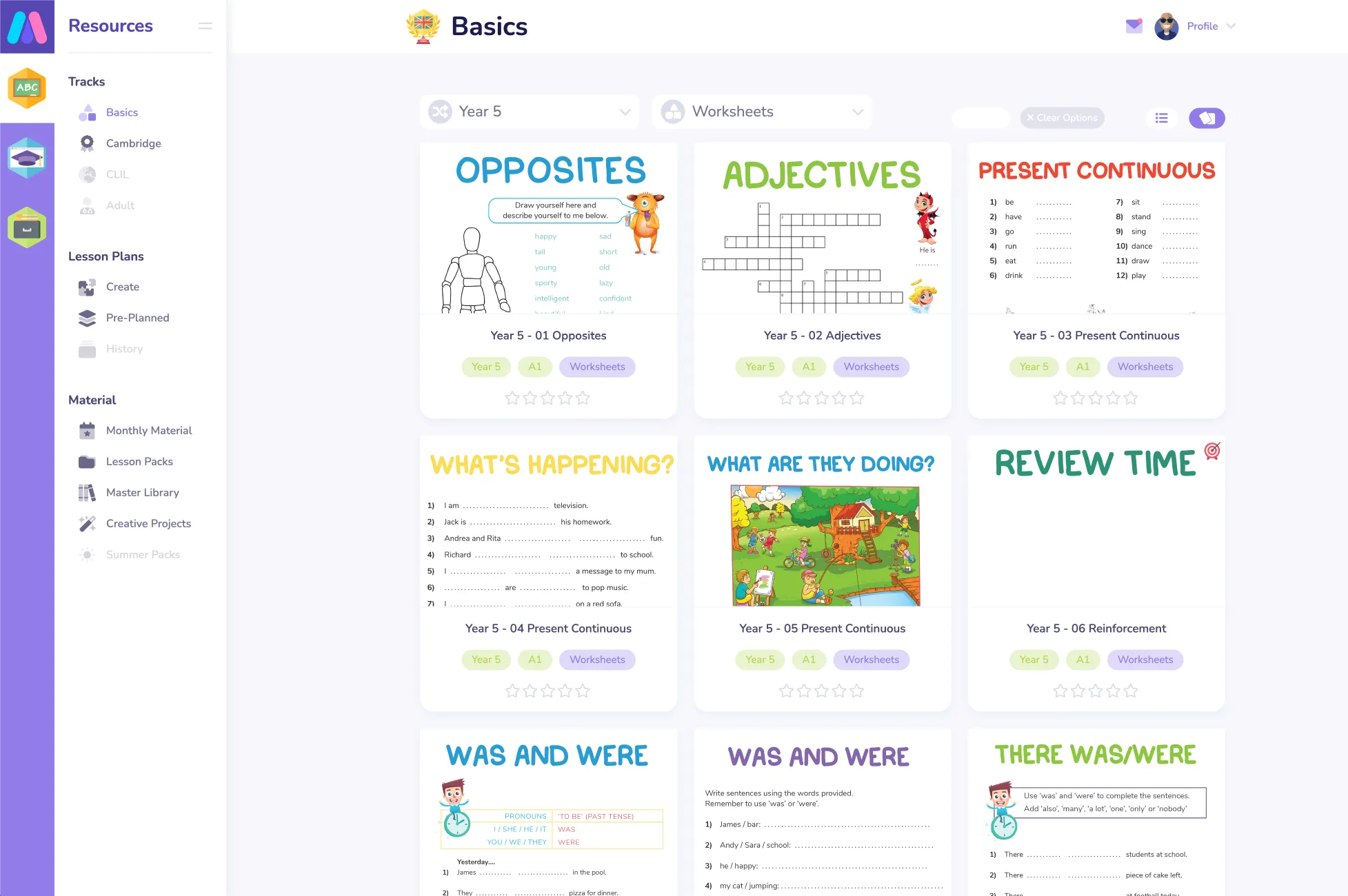 Mica Education - Basics Tracks