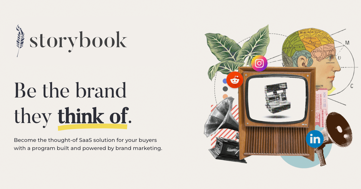 Storybook Marketing - Be the brand they think of