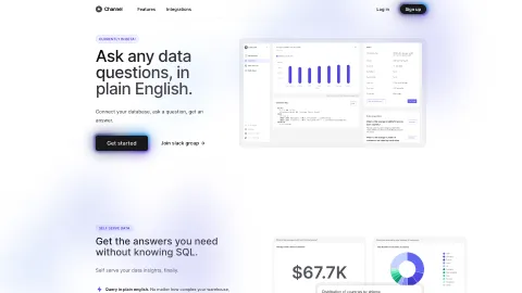 AI Data Chatbot for Databases - Channel