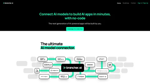 Connect AI Models Together with No Code - Brancher