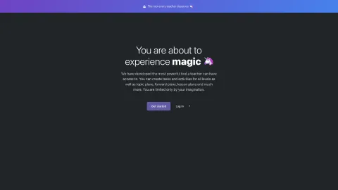 AI Teacher Tool - Teacherbot