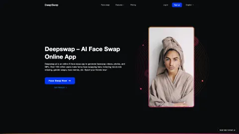 AI Faceswap Tool - DeepSwapAI