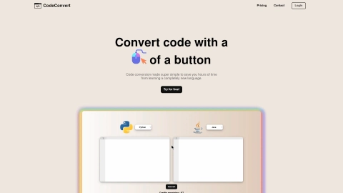 AI Code Converter - CodeconvertAI